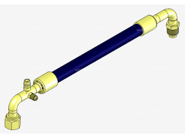 Flexible et joint Flexible origine OEM - 235F14 - Climatisation - ECOCLIM