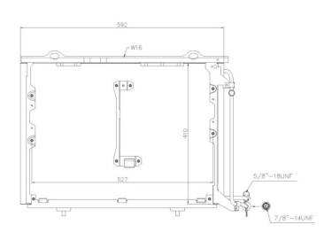 Exchanger Condenser OEM - 293A28 - Air-conditioning - ECOCLIM