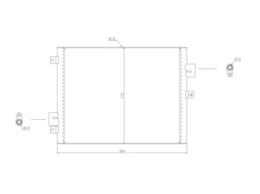 Echangeur Condenseur OEM - 293H01 - Climatisation - ECOCLIM