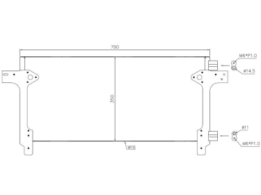 Echangeur Condenseur OEM - 297A30 - Climatisation - ECOCLIM