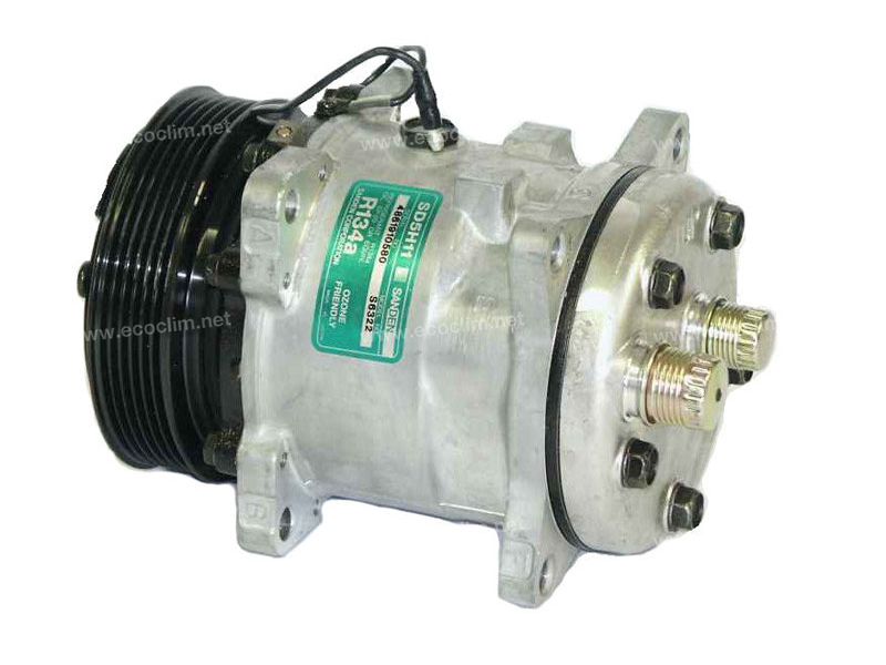 Compresor Sanden Caudal fijo R134a SD5H11 - 200A48 - Aire acondicionado ...