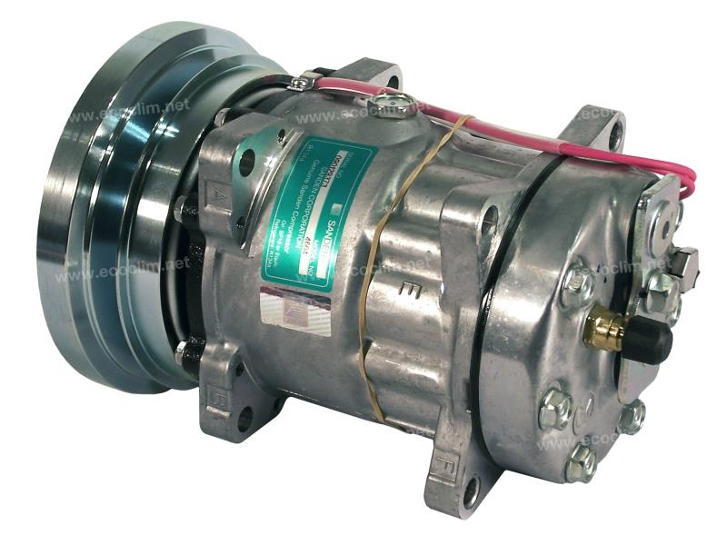 Compressor Sanden Fix R134a SD7H15 - 200B14 - Air-conditioning - ECOCLIM