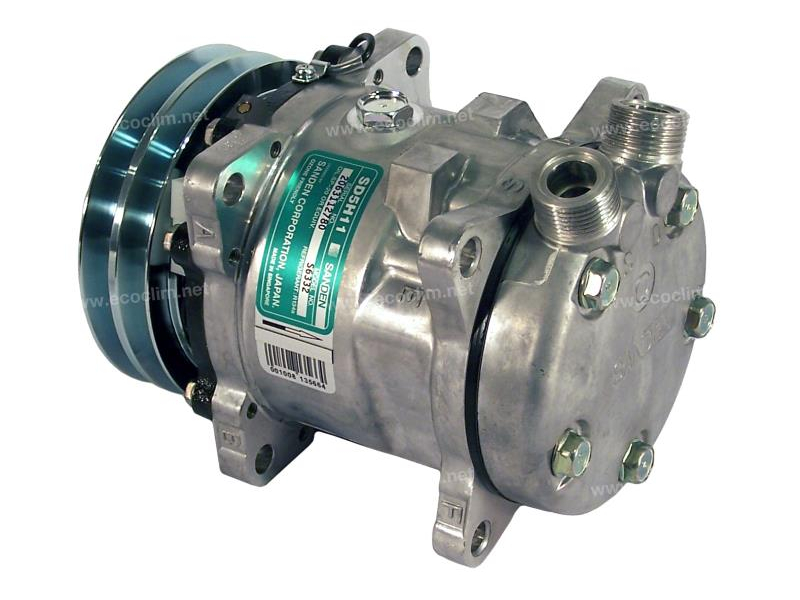 Compresor Sanden Caudal fijo R134a SD5H11 - 200B97 - Aire acondicionado ...