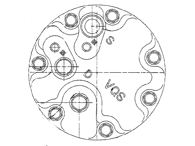 Compressor Sanden Variable SD7V16 - 200E13 - Air-conditioning - ECOCLIM