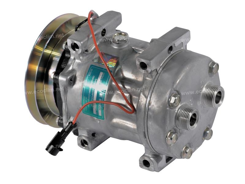 Compresseur Sanden Fixe R134a SD7H15 - 200F30 - Climatisation - ECOCLIM
