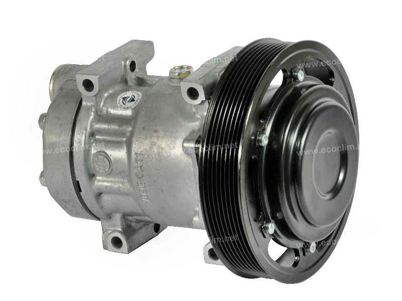 Compressor Sanden Fix R134a SD7H15 - 200J18 - Air-conditioning - ECOCLIM