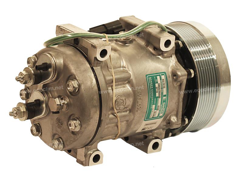 Compressor Sanden Fix R134a SD7H15 - 200J89 - Air-conditioning - ECOCLIM