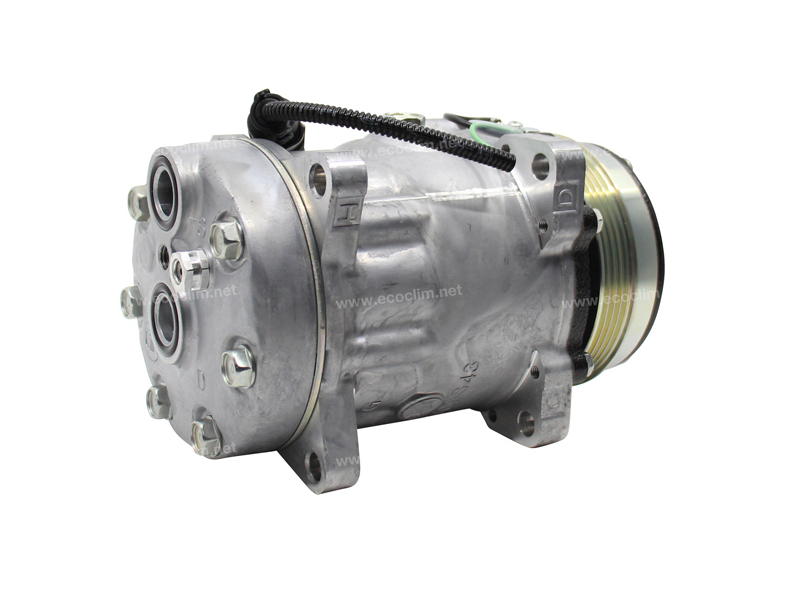 Compresseur Sanden Fixe R134a SD7H15 - 200L17 - Climatisation - ECOCLIM