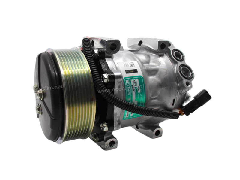 Compressor Sanden Fix R134a SD7H13 - 200M04 - Air-conditioning - ECOCLIM