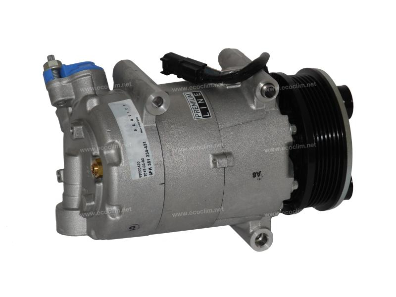 Compressor Visteon Complete compressor - 206A76 - Air-conditioning ...