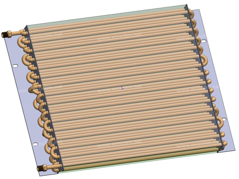 Exchanger Condenser OEM - 291D45 - Air-conditioning - ECOCLIM