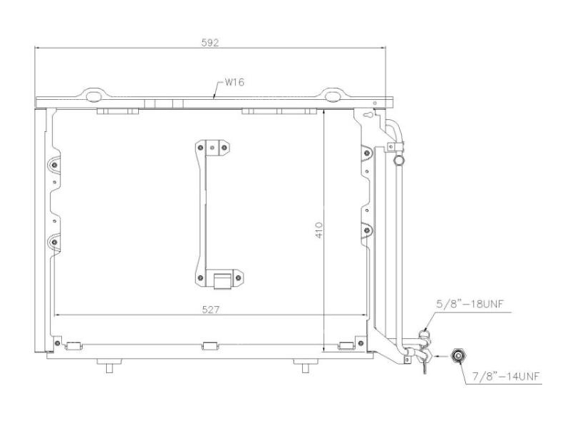 Exchanger Condenser OEM - 293A28 - Air-conditioning - ECOCLIM