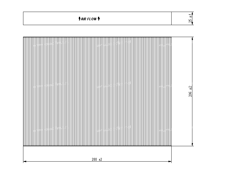 Diffusion d'air Filtre pollen Filtre habitacle - 720A05 - Climatisation ...