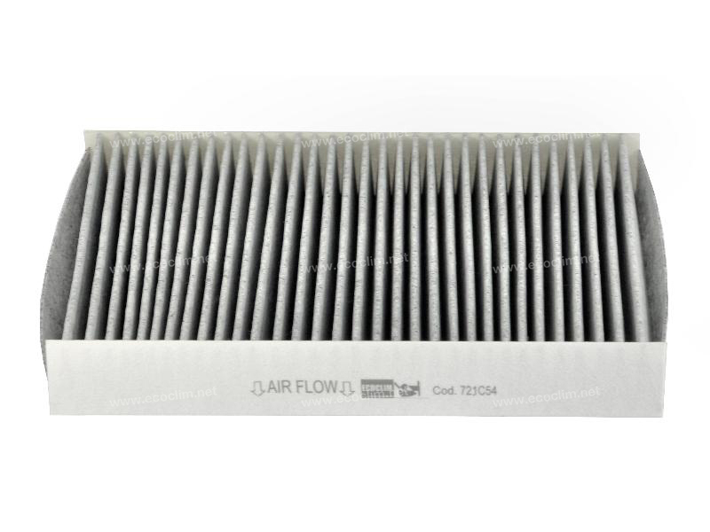 Diffusion d'air Filtre pollen Filtre habitacle - 721C54 - Climatisation ...