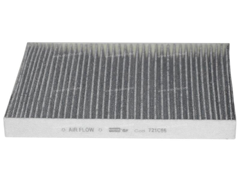Air distribution Pollen cabin filter - 721C66 - Air-conditioning - ECOCLIM