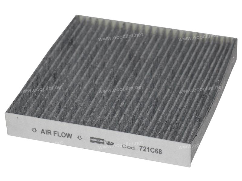 Air distribution Pollen cabin filter - 721C68 - Air-conditioning - ECOCLIM
