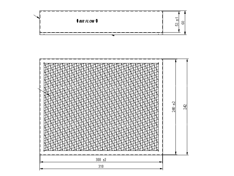 Luftverteilung Kabinepollenfilter - 740A70 - Klimatisierung - ECOCLIM